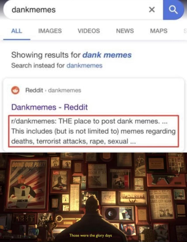 Showing results for dank memes Search instead for dankmemes Dankmemes ...
