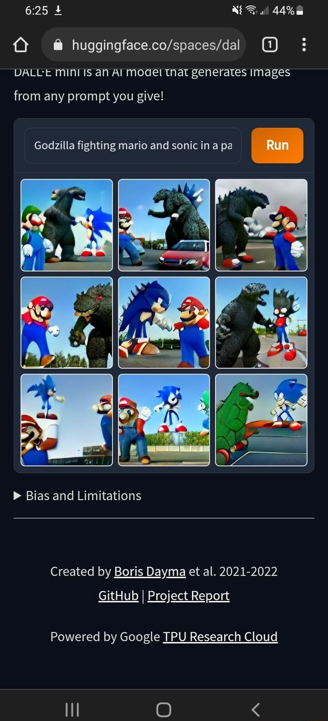 DALL'E MINI IS ah Al MOdel That generates Images Run from any prompt ...