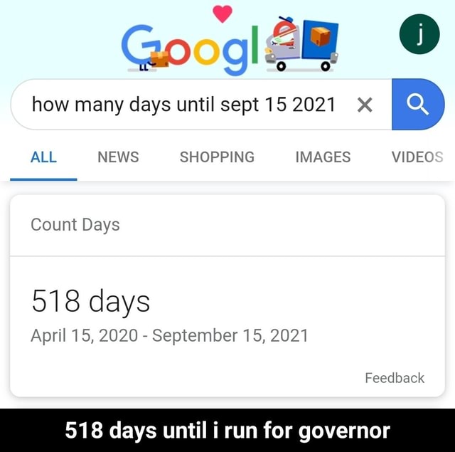 How many days until sept 152021 xX ALL NEWS SHOPPING IMAGES VIDEO Count ...