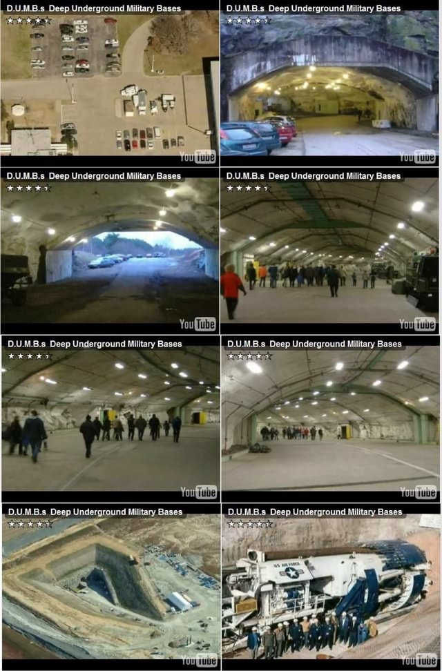 D.U.M.B.s Deep Underground Military Bases D.U.M.B.s Deep Underground ...