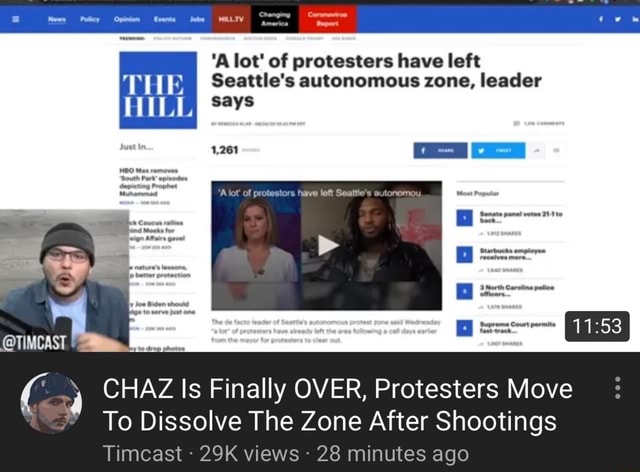 'Alot' of protesters have left Seattle's autonomous zone, leader says ...