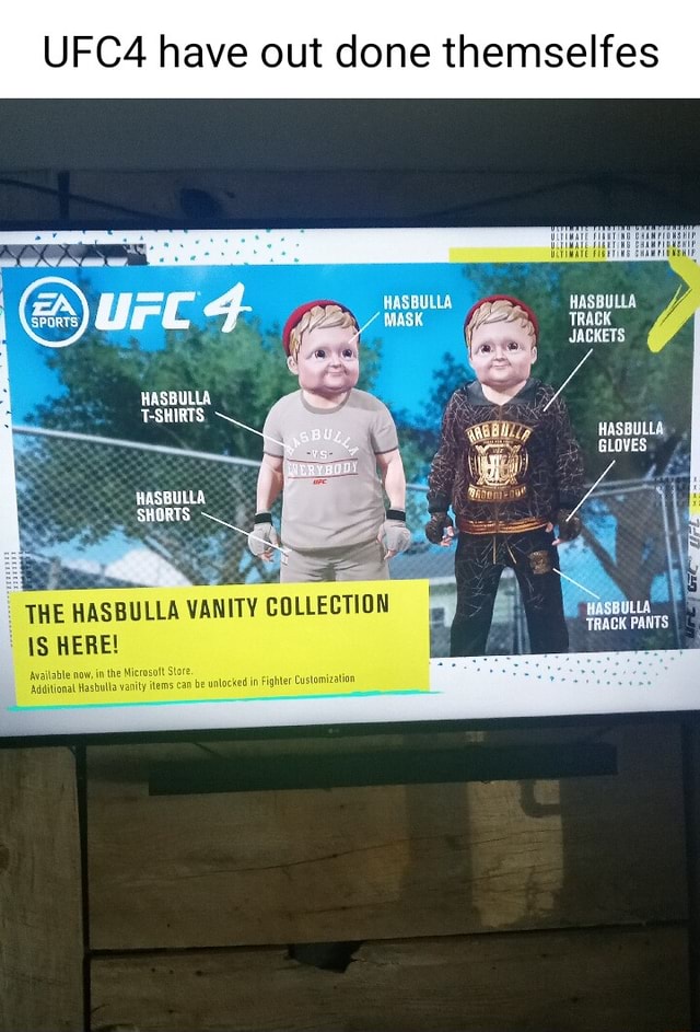 UFC4 have out done themselfes JACKETS GLUYE HASBULLA HASBULLA @urc 4 ...