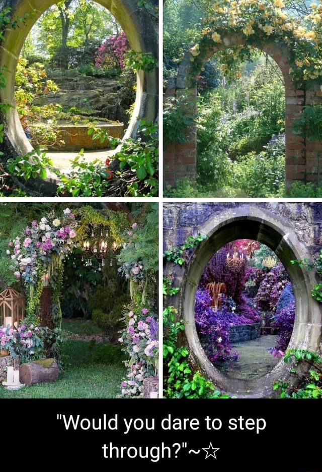 "Would you dare to step through?"~ - iFunny