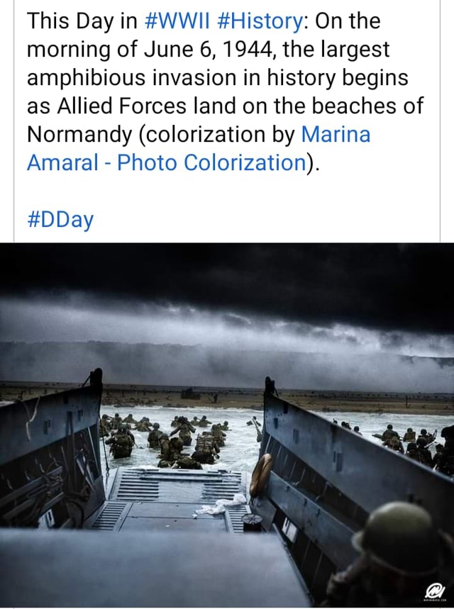 D Day- Remembering the Sacrifices - This Day in #WWII #History: On the ...