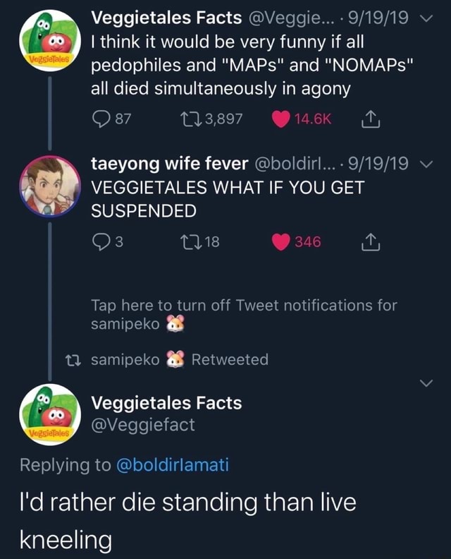 Veggietales Facts @Veggie... -9/19/19 v I think it would be very funny ...
