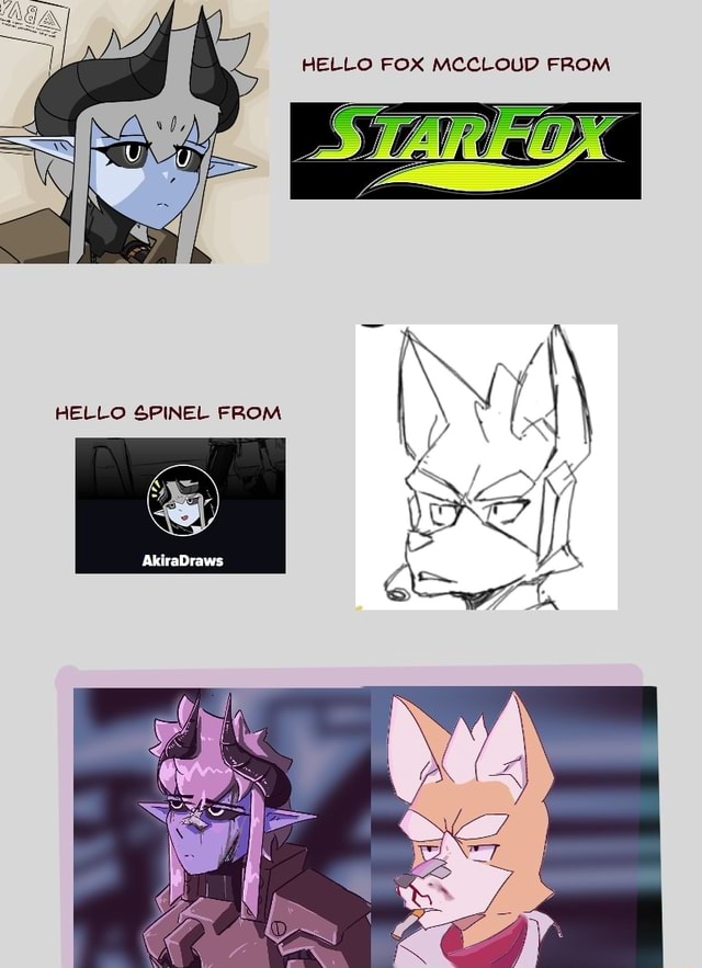 HELLO FOX MCCLOUD FROM - iFunny