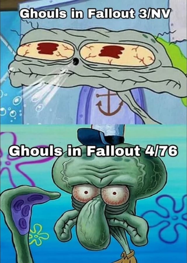 Ghouls in Fallout Ghouls in Fallout - iFunny