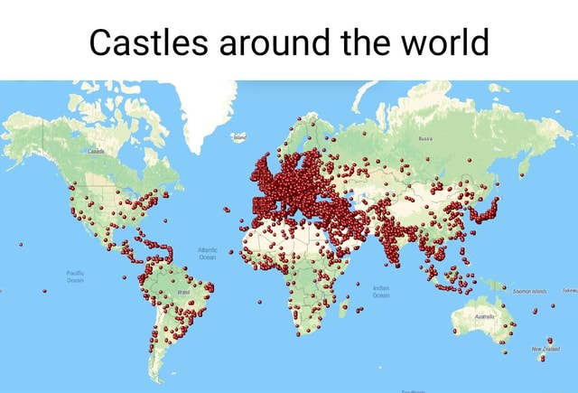 Castles around the world Qa - iFunny