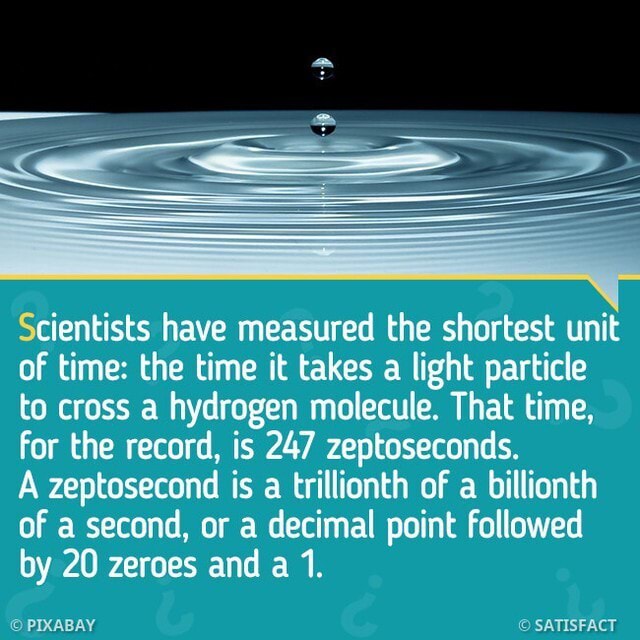It's called a zeptosecond! #brightside #zeptosecond #factoftheday # ...