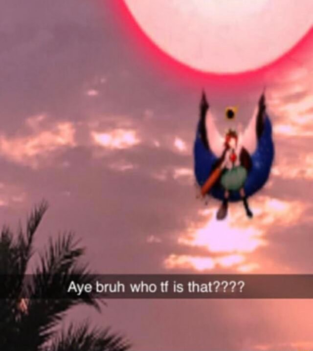 Aye bruh who tf is that???? - iFunny