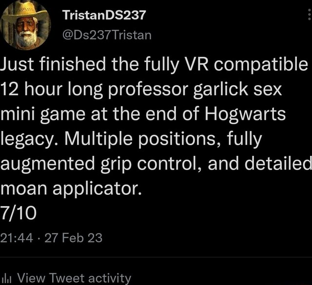 TristanDS237 @Ds237Tristan Just finished the fully VR compatible 12 ...