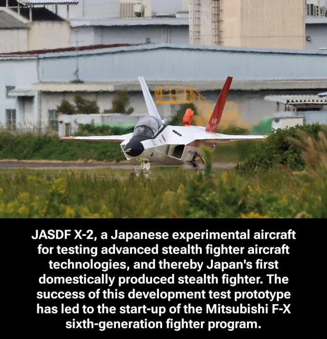 JASDF a Japanese experimental aircraft for testing advanced stealth ...