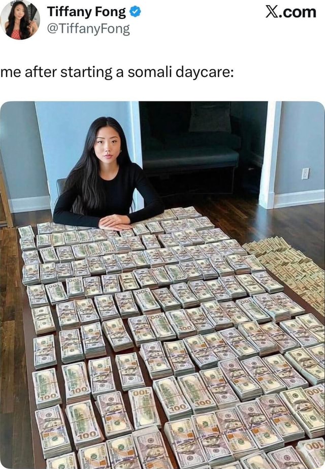 ) Tiffany Fong X.com TiffanyFong me after starting a somali daycare ...