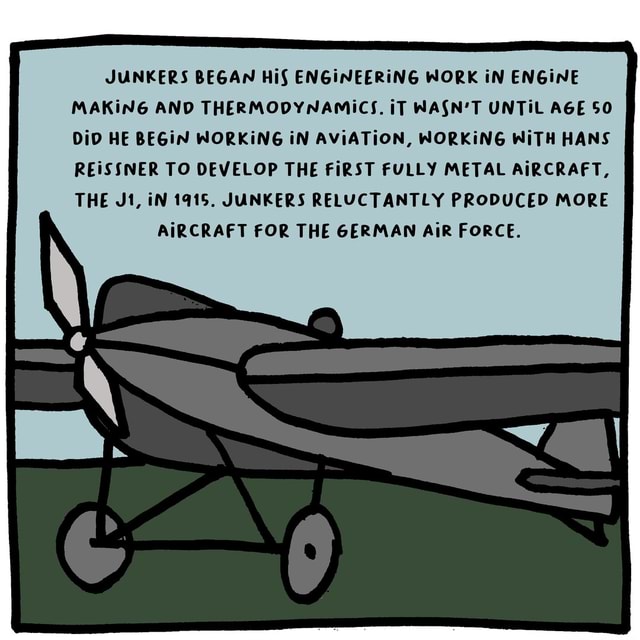 TN3.15- Hugo Junkers - JUNKERS BEGAN ENGINEERING WORK iN ENGINE MAKING ...