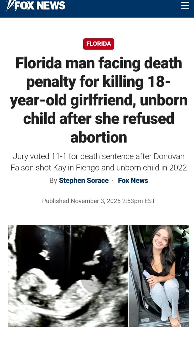 NEWS Florida man facing death penalty for killing 18- year-old ...