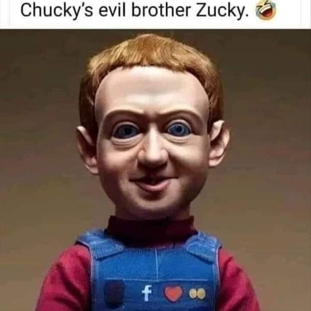 Chucky's evil brother Zucky. - America’s best pics and videos