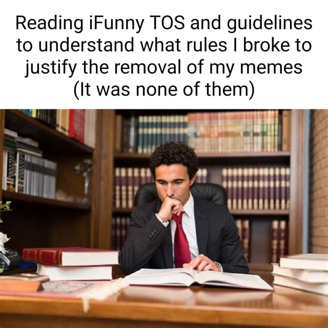 Reading iFunny TOS and guidelines to understand what rules I broke to ...