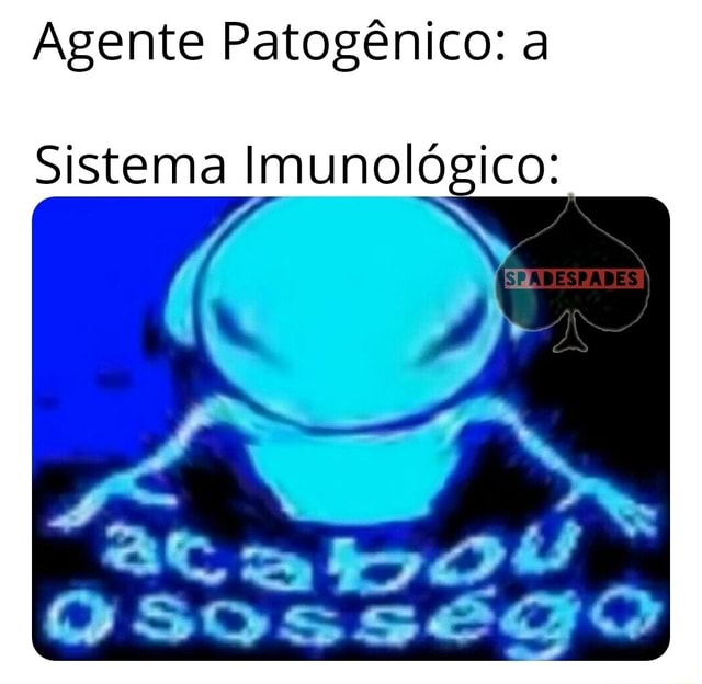 Agente Patogênico: a Sistema Imunológico: - iFunny