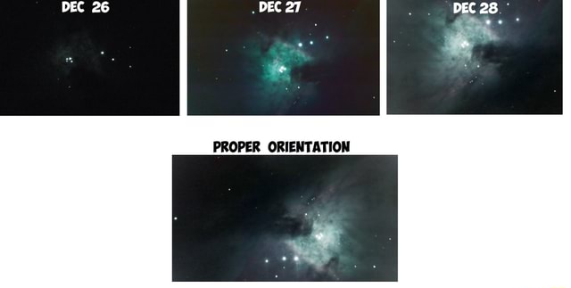 Orion Nebula captured with SV105 camera in Orion XT10g telescope (all ...