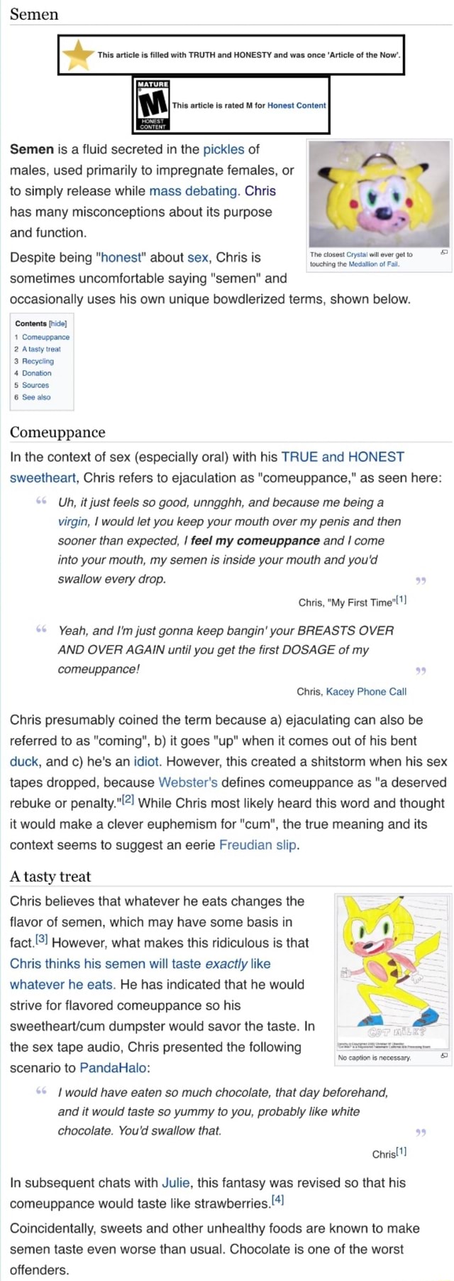This Article Is Filled With Truth And Honesty And Was Once