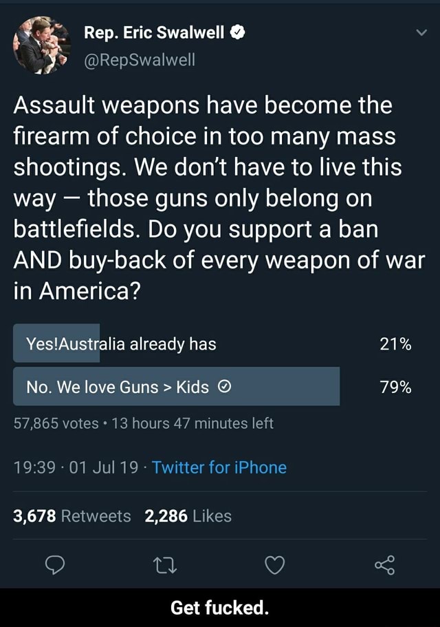 Assault weapons have become the ﬁrearm of choice in too many mass ...