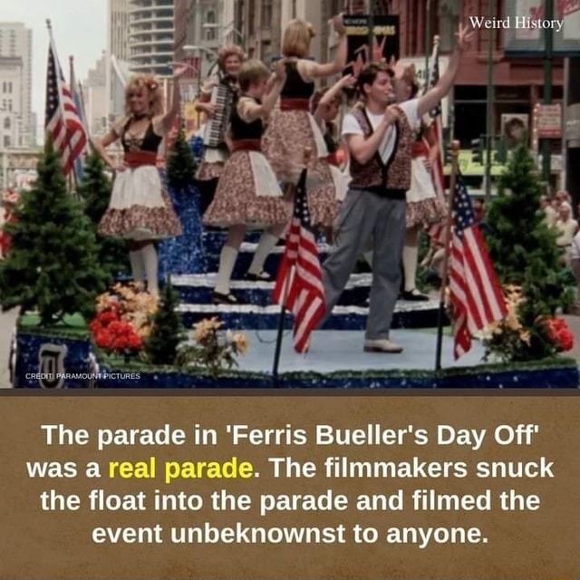 The Parade In Ferris Bueller S Day Off Was A Real Parade The