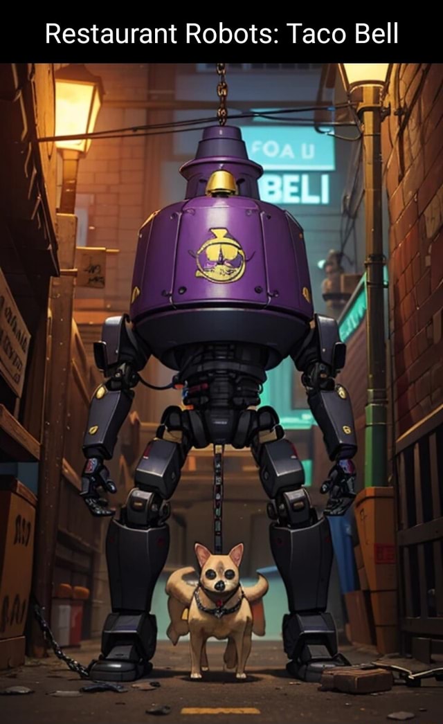 Restaurant Robots: Taco Bell - iFunny