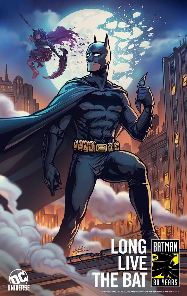 Rwby x batman cover - LONG LIVE THE BAT UNIVERSE - iFunny