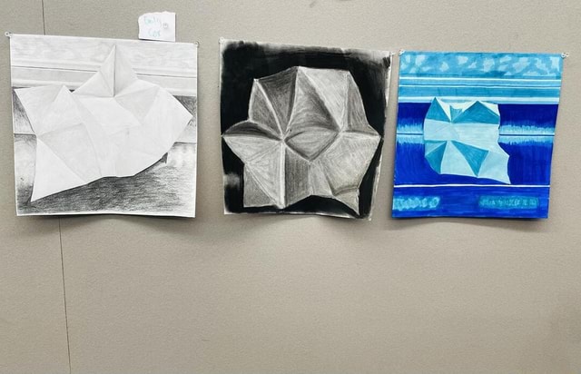 And this was my drawing series for drawing 2 class. - iFunny