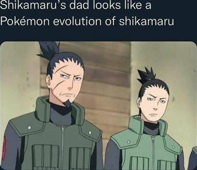 Ohikamaru dad looks like a Pokmon evolution of shikamaru - iFunny