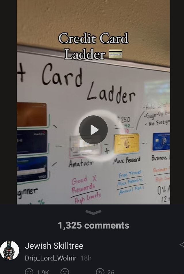 Credit Card ~-Ladder Comments fe\ Jewish Skilltree Drip_Lord_Wolnir ...