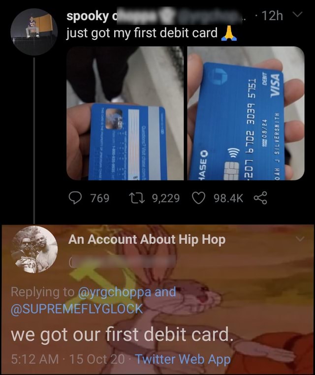 Spooky just got my first I card J 207 769 9,229 984K An Account About ...