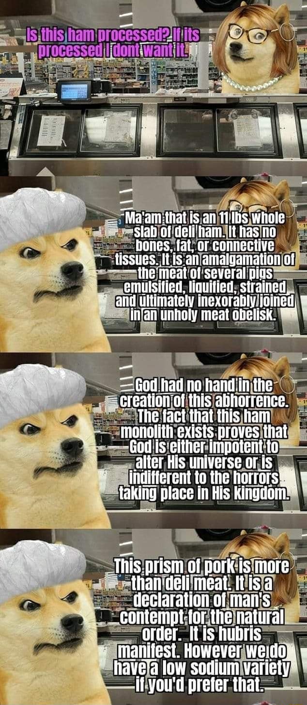 Rex al .._Ma'ain.that is an whote siab of deii ham. has banes. iai, or ...