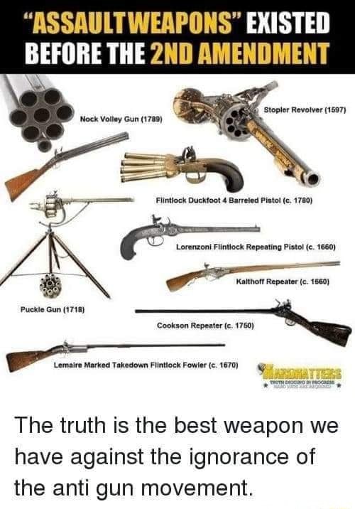 "ASSAULTWEAPONS" EXISTED BEFORE THE AMENDMENT Stopler Revolver (1897 ...