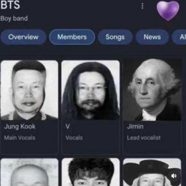 BIS Boy band Overview Members Songs News Al Jung Kook Jimin I - iFunny