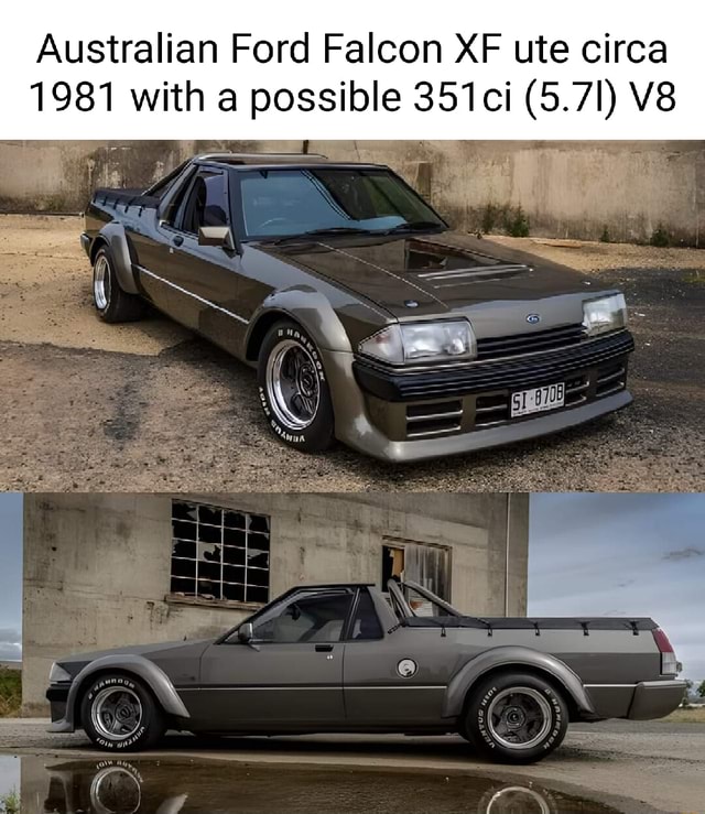Australian Ford Falcon XF ute circa 1981 with possible 351 ci (5.71 ...
