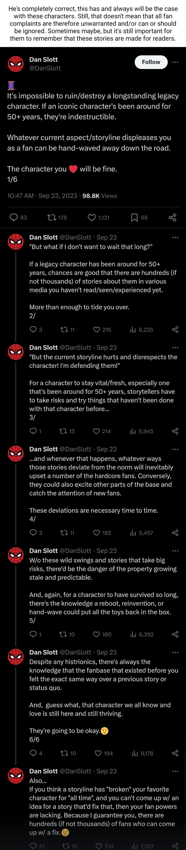 He's completely correct, this has and always will be the case with ...