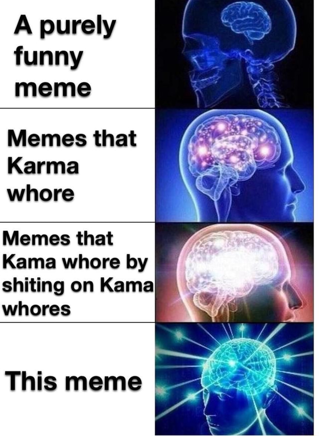 A purely funny meme Memes that Karma whore Memes that Kama whore by ...