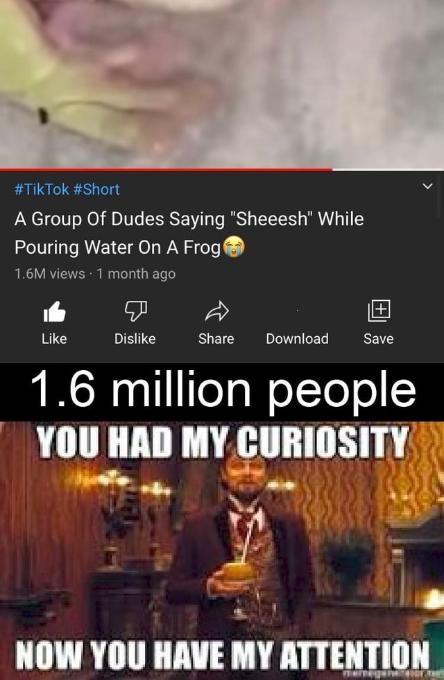 #TikTok #Short A Group Of Dudes Saying "Sheeesh" While Pouring Water On ...