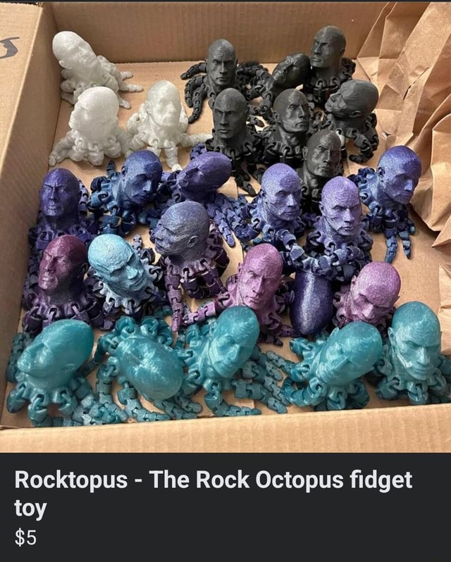 Rocktopus - The Rock Octopus fidget toy $5 - iFunny