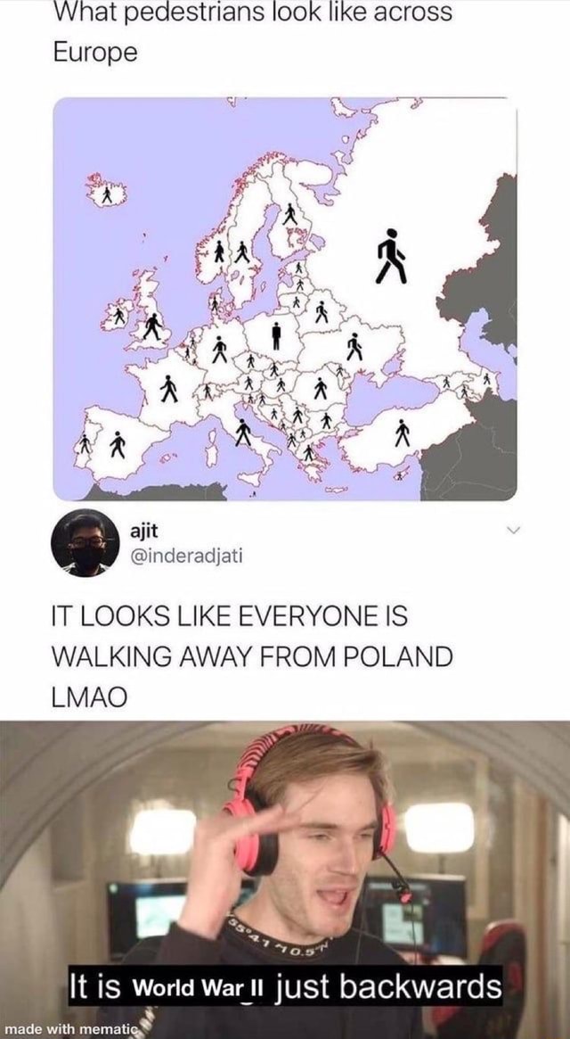 What pedestrians look like across Europe IT LOOKS LIKE EVERYONE IS ...