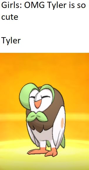 Girls: OMG Tyler is so cute Tyler - iFunny