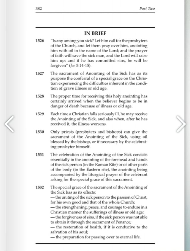 1526 1527 1528 1530 1531 1532 Part Two IN BRIEF "Isany among you sick ...