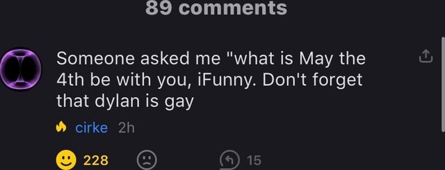 389 comments Someone asked me "what is May the Ath be with you, iFunny ...