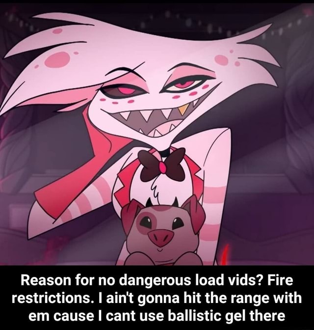 Reason for no dangerous load vids? Fire restrictions. I ain't gonna hit ...