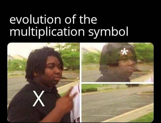 Evolution of the multiplication symbol - America’s best pics and videos