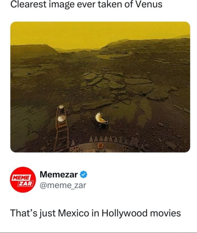 Clearest image ever taken of Venus (meme Memezar @ EZTY @meme zar That ...