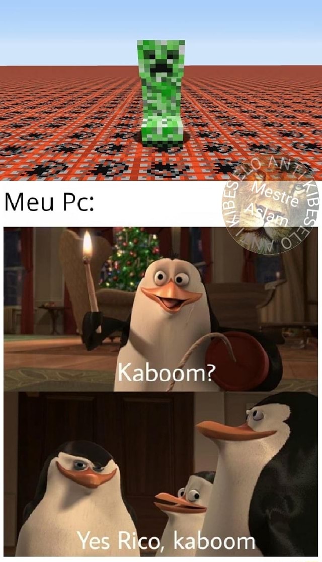Kaboom? Yes Rico, kaboom - iFunny