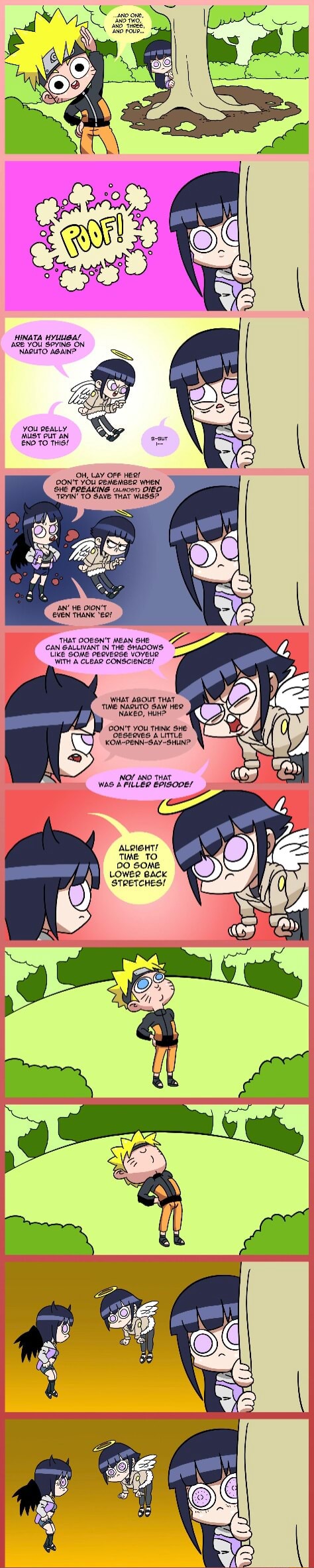 HINATA HYLINBAL ARE YOU SPYING ON NAGUTO ABAIN> YOu PEALLy AUST AN END ...