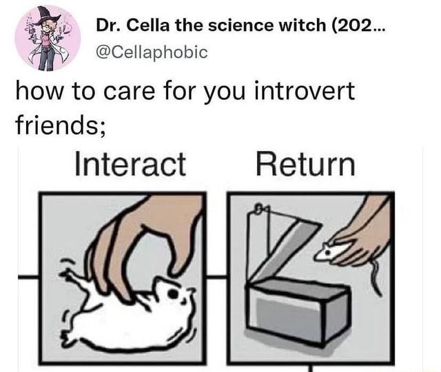 Or. Cella the science witch (202 @Cellaphobic how to care for you ...